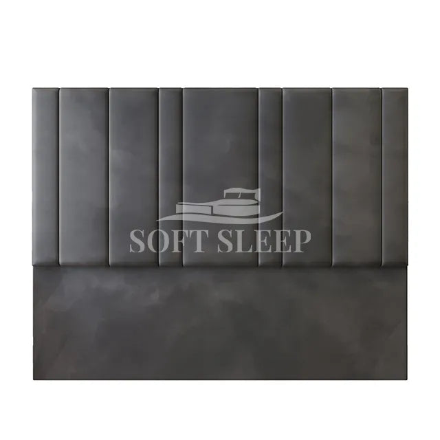 Lucy High End Bed Frame Pictured With Storage Options – Soft Sleep